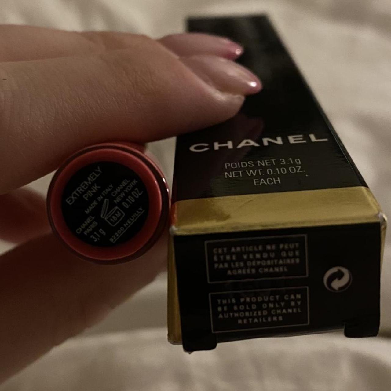 Chanel lip duo, transparent gloss+ extremely pink... - Depop