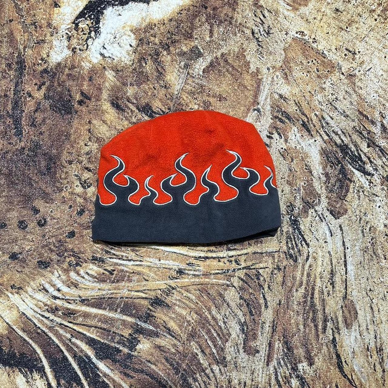 Y2K LL Bean Flame beanie Technically a youth size... - Depop