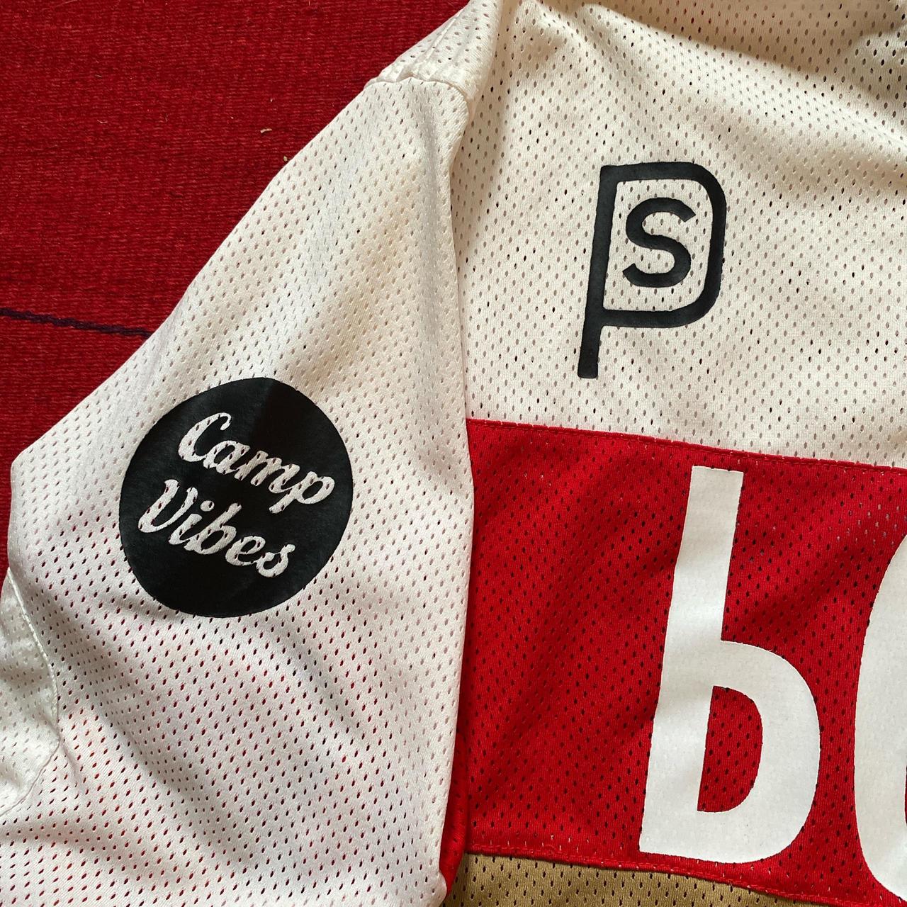 Poler outdoor brand Red/Gold/White Looks like a... - Depop