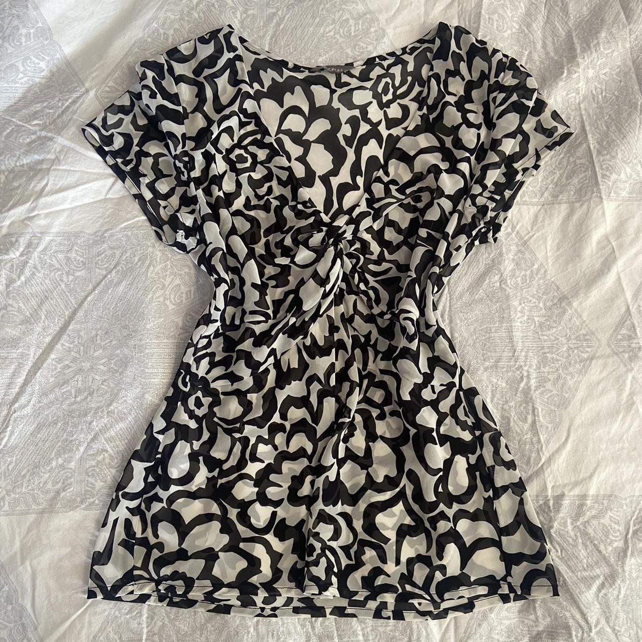 Loveliest dainty sheer blouse. I wear this to work... - Depop