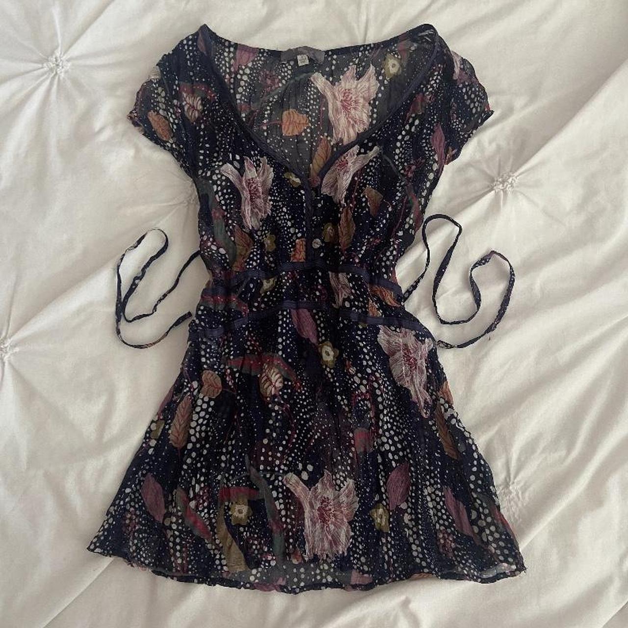 Sheer fairy long blouse. Strings to cinch the waist.... - Depop