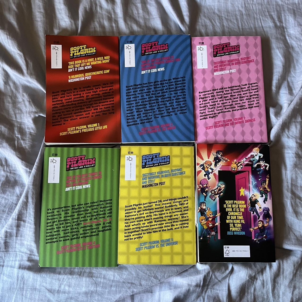 Scott pilgrim books volumes 1-6 (Full Series) All... - Depop