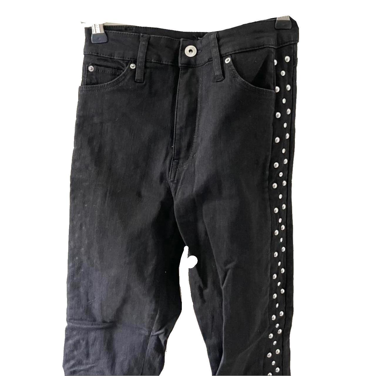 Black Studded Jeans 8 Pick up available, Carindale 4152 - Depop