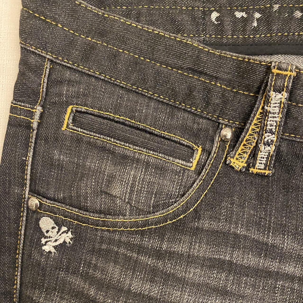 Mastermind x Jupiter & Juno flared denim jeans Size... - Depop