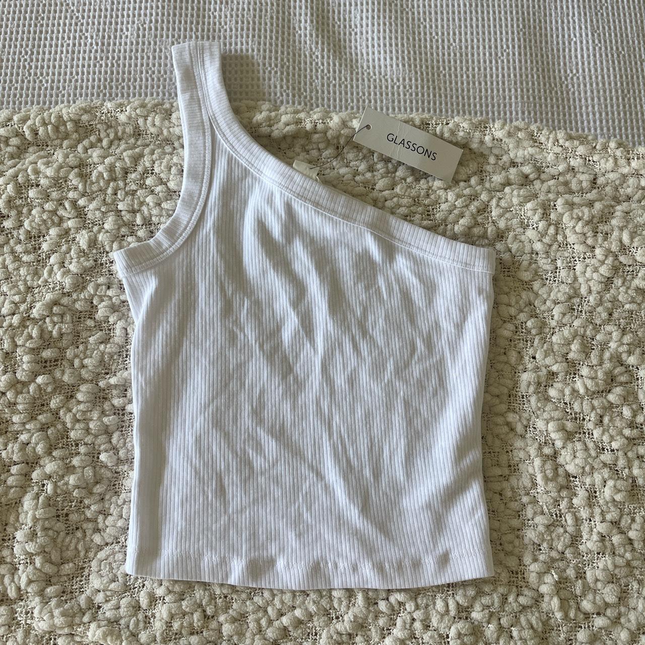 One Shoulder Glassons Top Never Worn, Tag still... - Depop