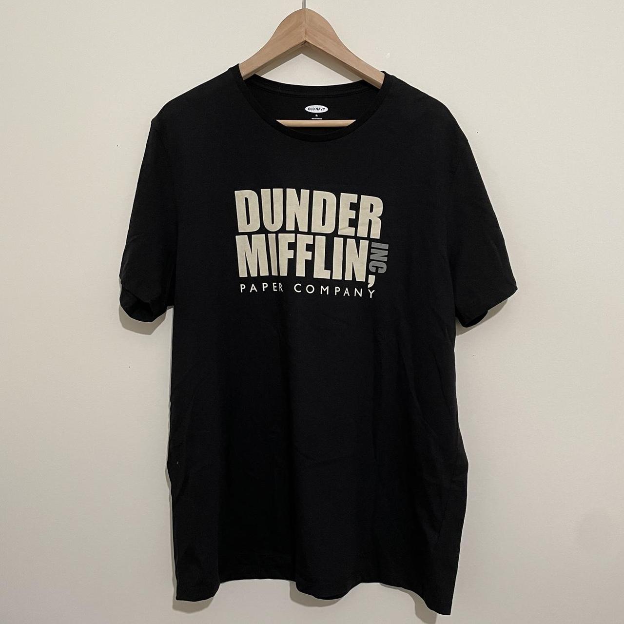 Dunder Mifflin INC Paper Company Graphic Tee Top to... - Depop
