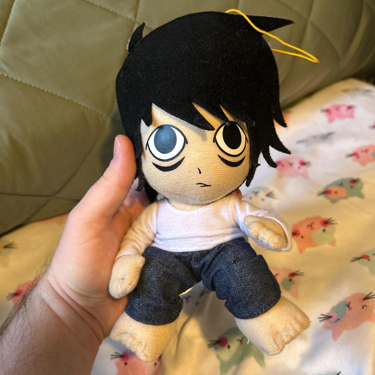 death note L plushie #deathnote #anime #manga #L... | Depop
