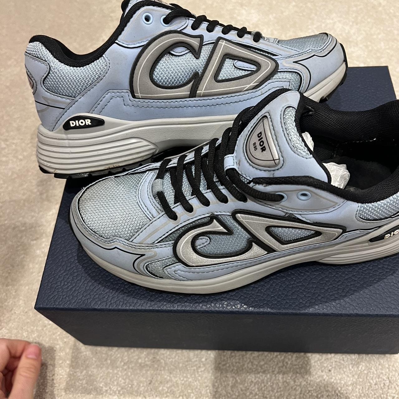Dior B30s baby blue Size 5 Have got slight stain... - Depop