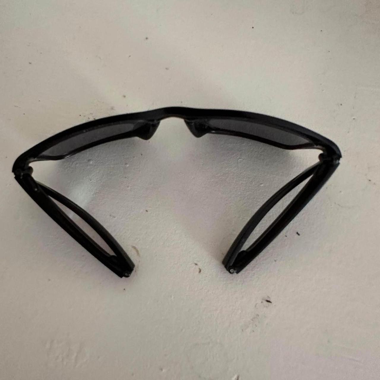 Oakley Folding Arm Sunglasses in Black with Soft... - Depop