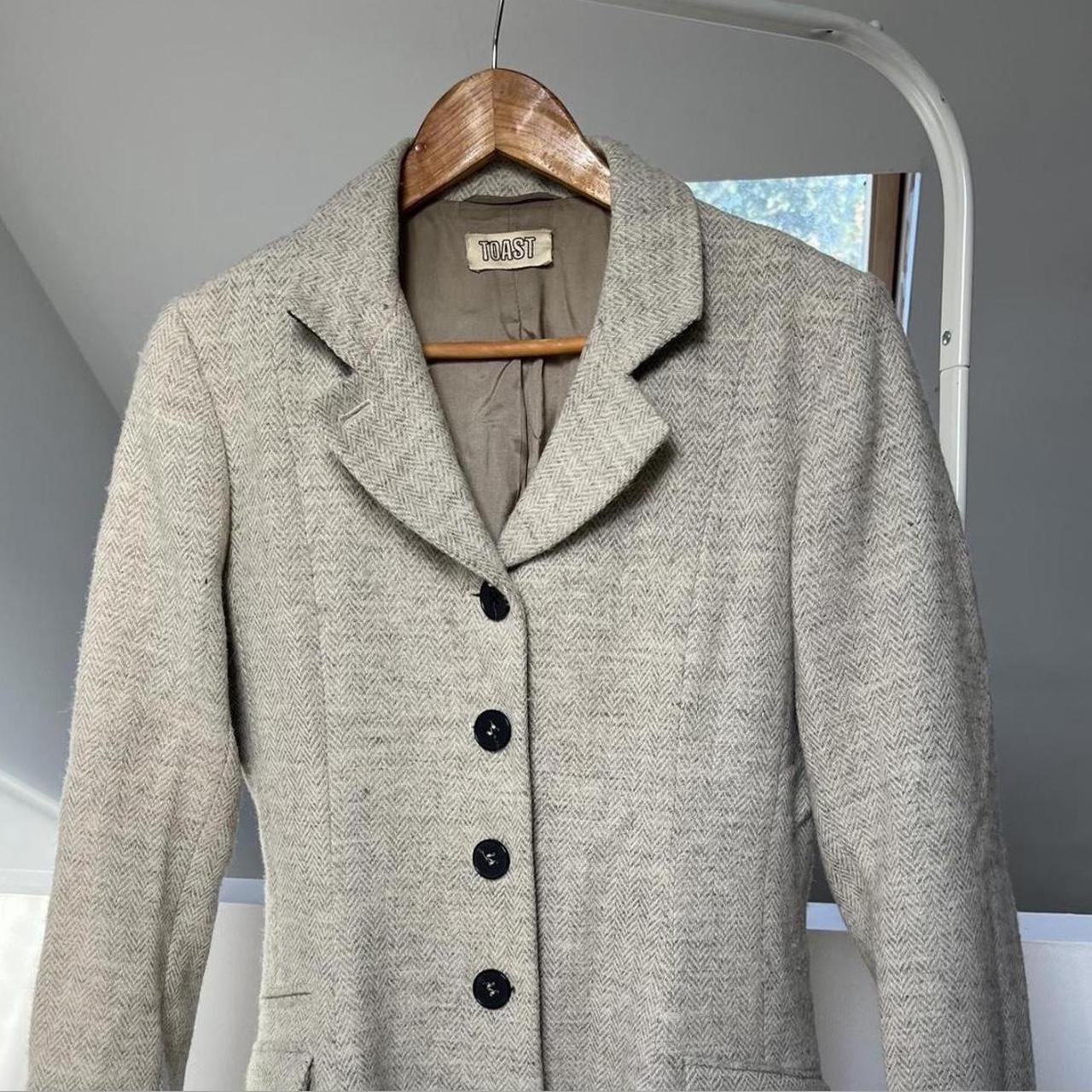 Repoping - TOAST winter wool pea coat (using... - Depop