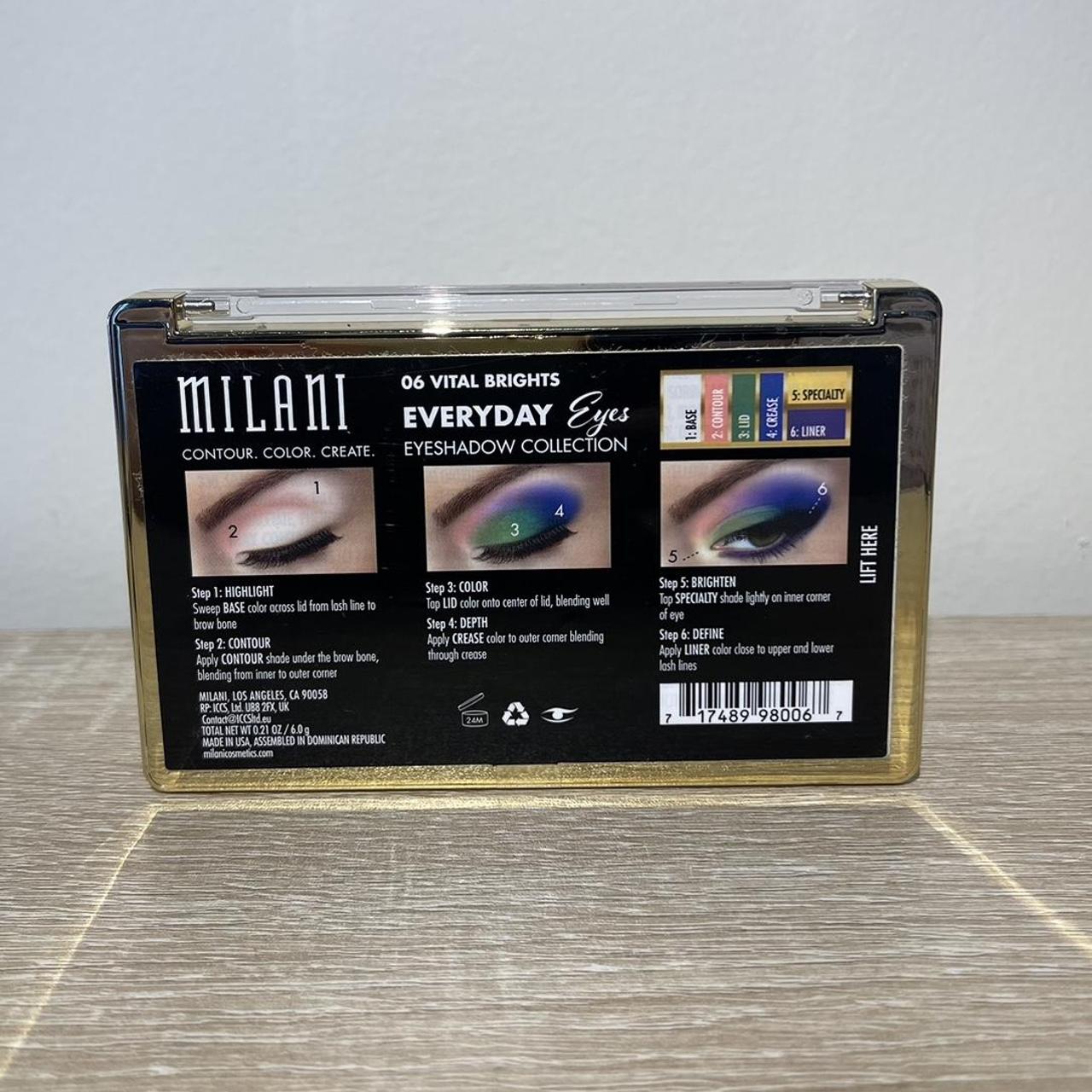 Milani Eyeshadow Palette Shade: 06 Vital... - Depop