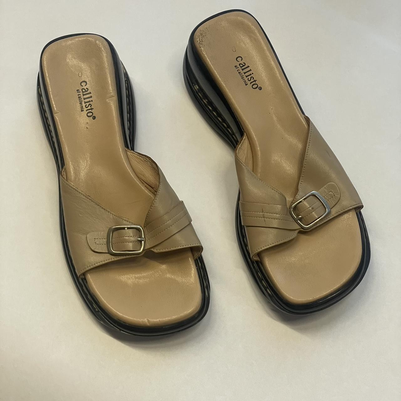 Callisto of California Sandals!! | Size 9 | 9.5 Cute... - Depop