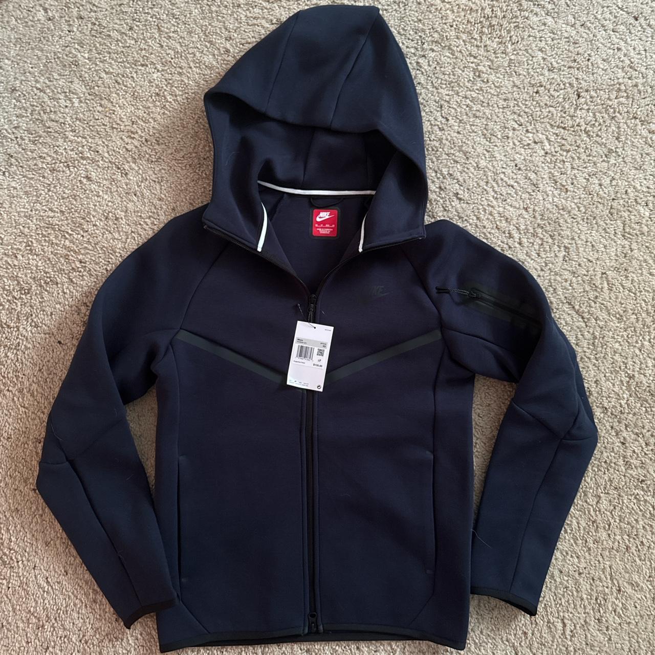 Navy blue Nike Tech Size XS Brand new with... | Depop