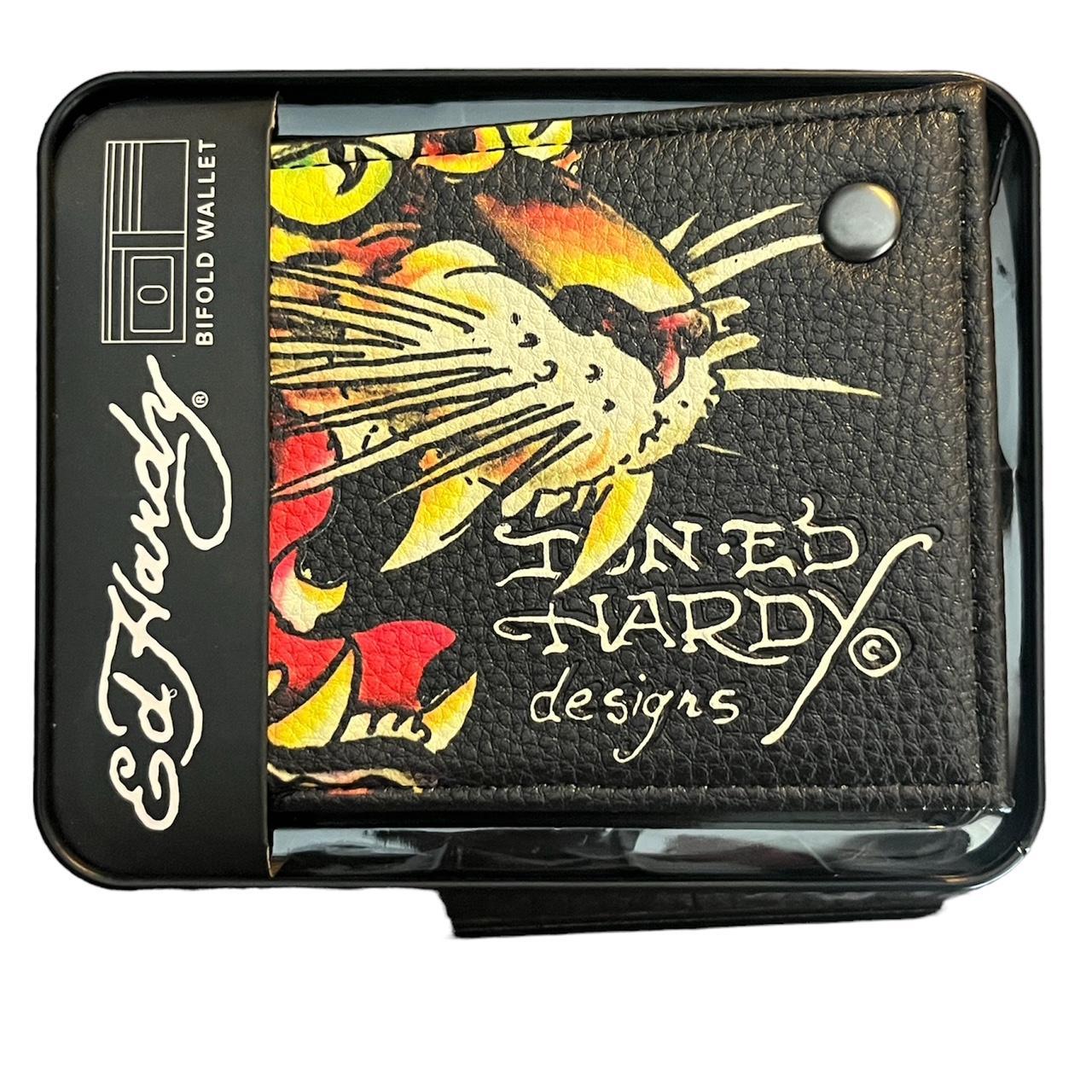 ED HARDY roaring tiger wallet #edhardy #y2k #skater... - Depop
