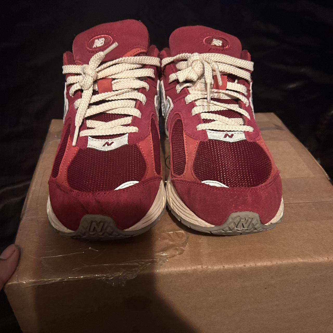 New balance 2002r maroon size 12 no box - Depop