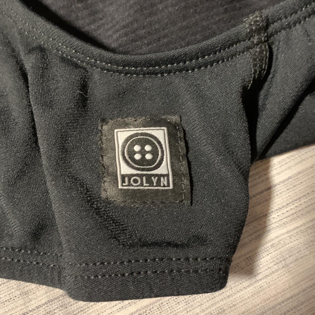 Jolyn black high leg one piece (size 28/ fits like... - Depop