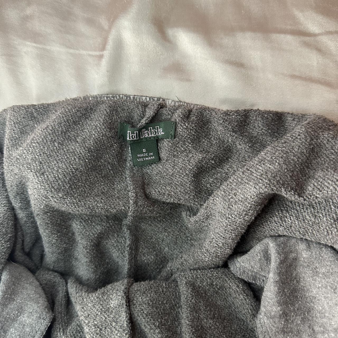 Target grey sweatpants flares. size small #target... - Depop