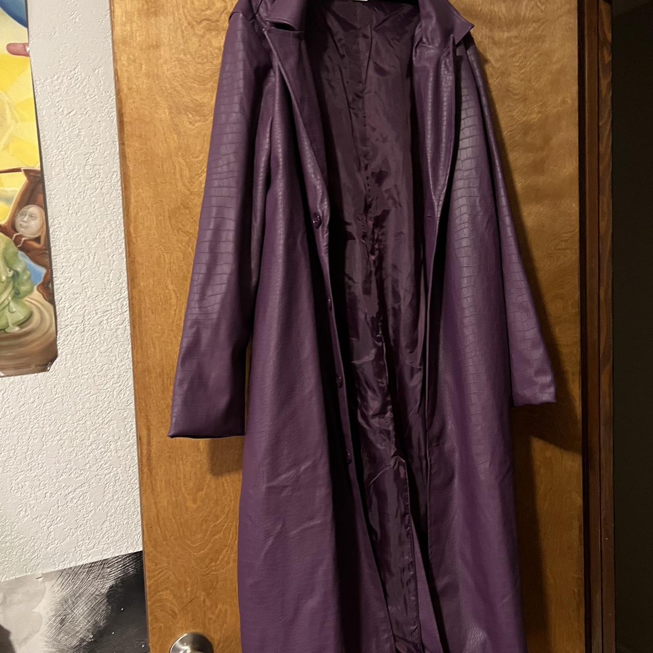 Spirit Halloween joker trench coat original $45 - Depop