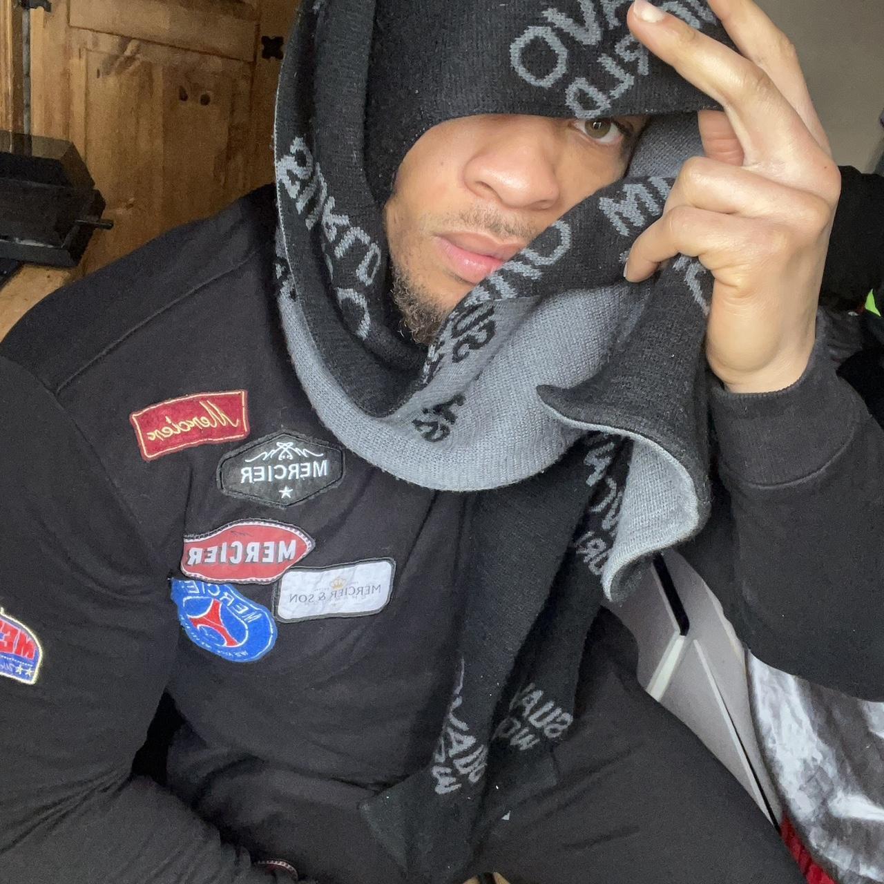 Mercier badge Tracksuit Grey/Black Both Medium... - Depop