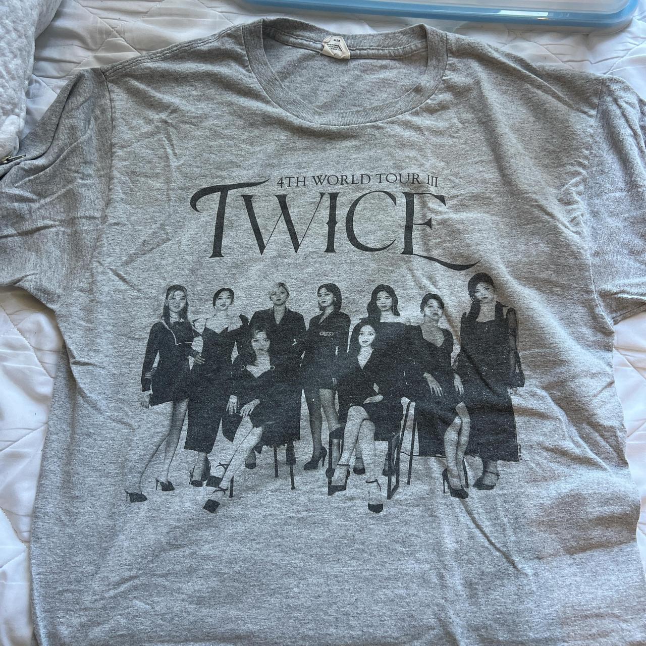 Twice 4th world tour t shirt merch #twice #kpop #modern - Depop