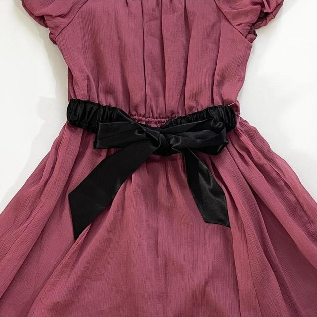 Lest Rose Babydoll Dress length 90cm; ptp 40cm;... - Depop