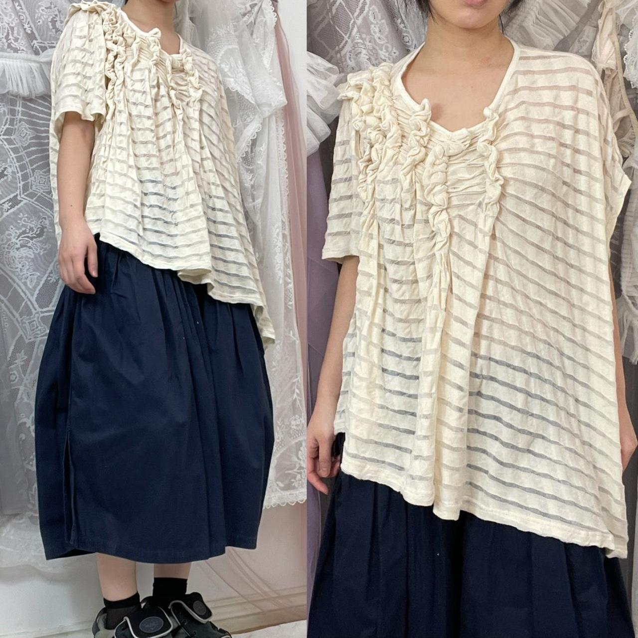 Gomme japanese archive brand texture striped... - Depop