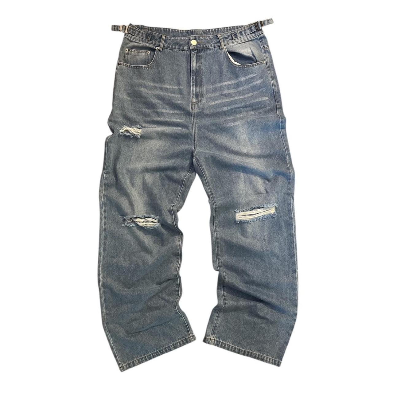 (BALENCIAGA FOR EXPOSURE) Marvin nyc drop crotch... | Depop