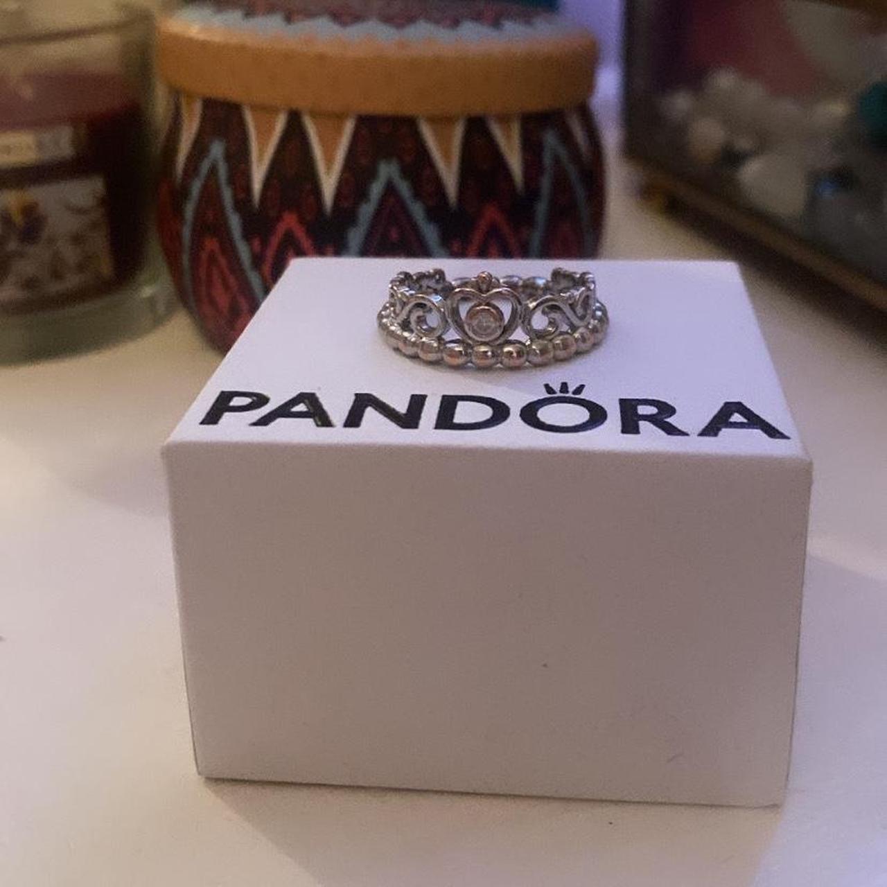 pandora crown ring size 50 bought for £55 but... - Depop
