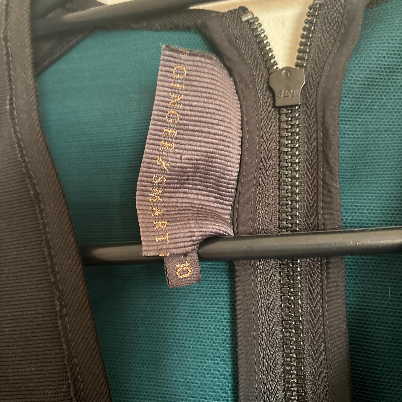 Ginger and Smart size Ten Evening Top Scuba Material... - Depop