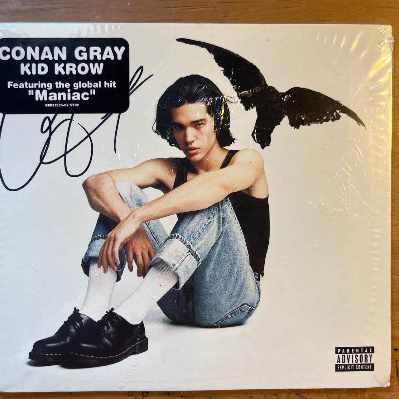 Conan Gray Kid Krow CD - signed #music #CD... - Depop