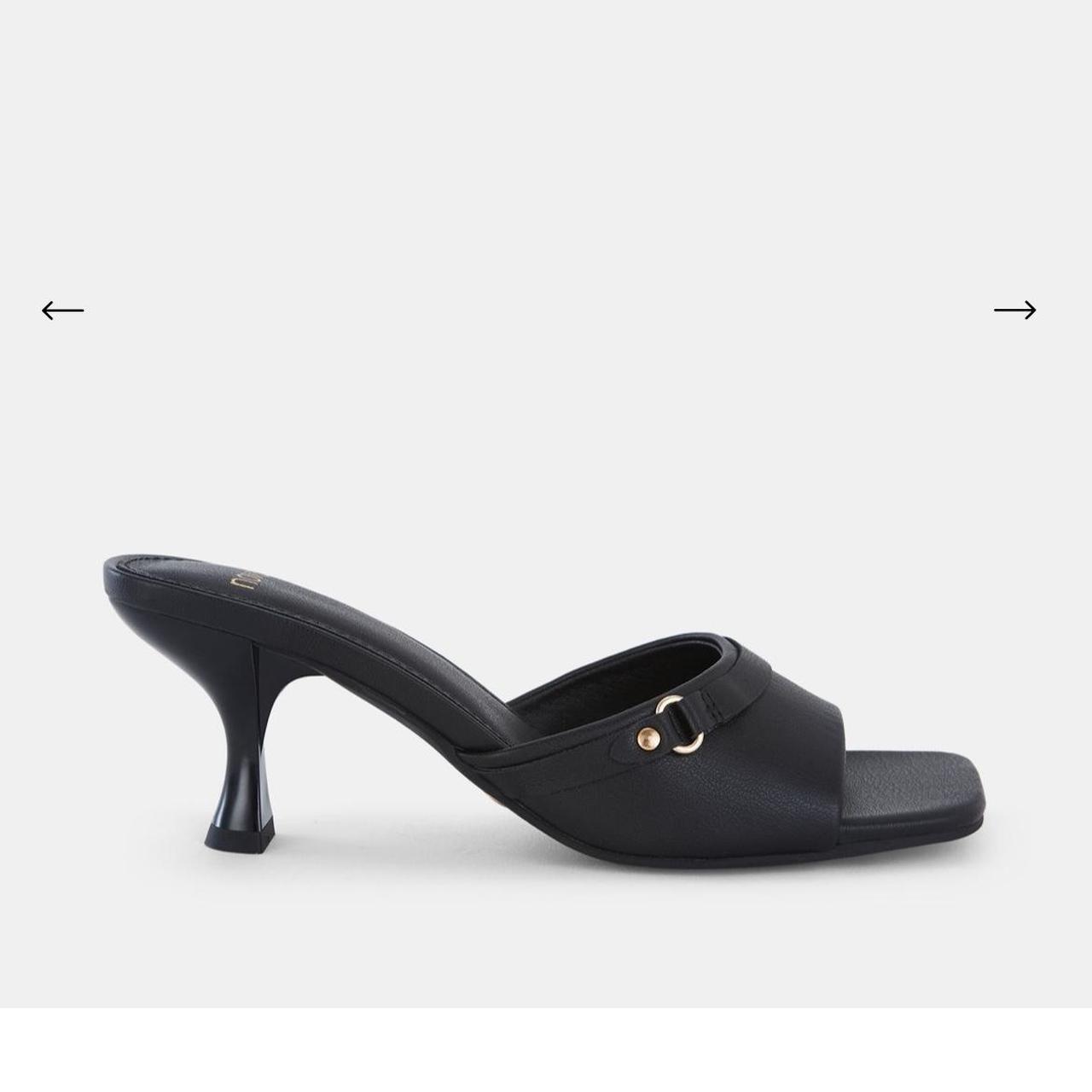 Novo black mini heels Great condition worn a few... | Depop