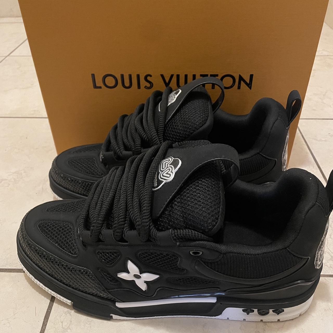 Louis Vuitton Skate 'Black & White' - This 'Black... | Depop
