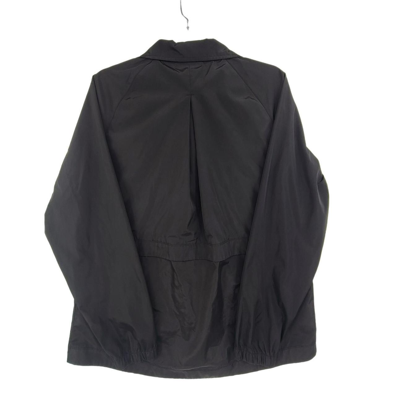 Apana Women's Lightweight Zippered Jacket Black Size... - Depop