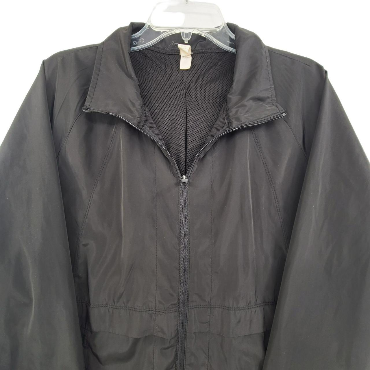 Apana Women's Lightweight Zippered Jacket Black Size... - Depop