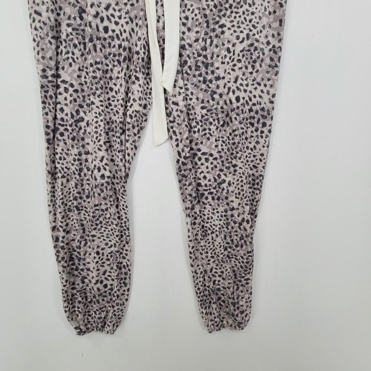 Soma Women's Two Piece Pajama Set Animal Print Size... - Depop