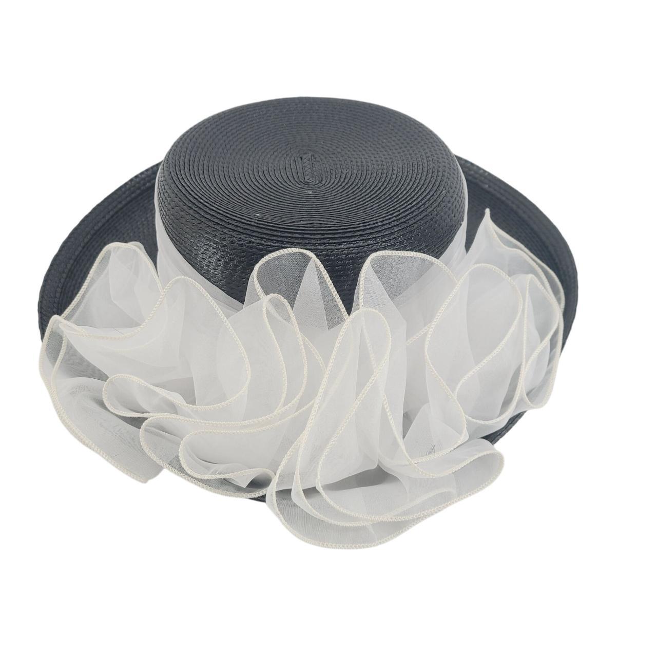 Deborah Women's Hat Black One Size Excellent... | Depop