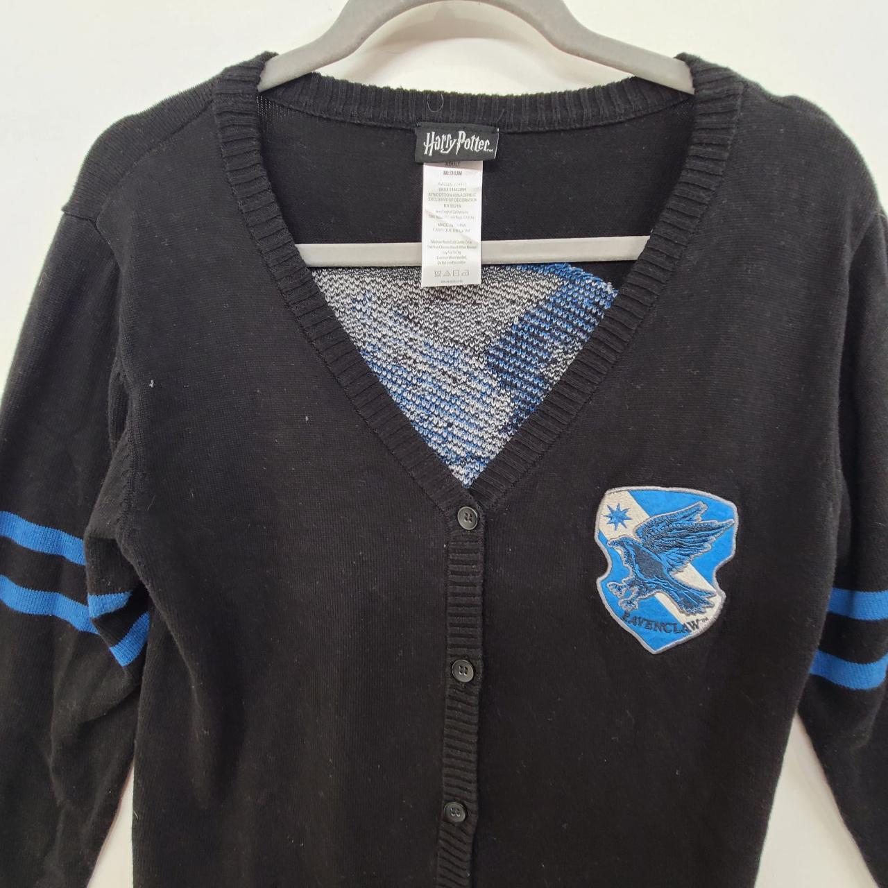 *Harry Potter Ravenclaw Button Front Cardigan... - Depop