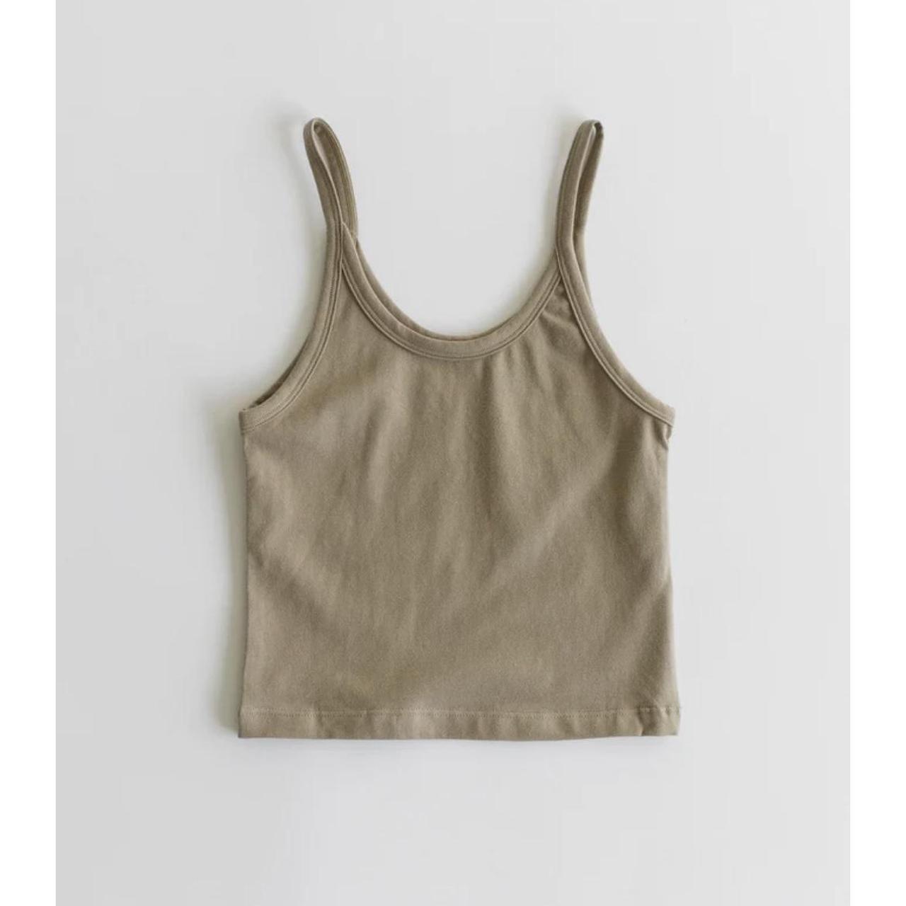 Arq tank top in taupe Size S No flaws! #tanktop... - Depop