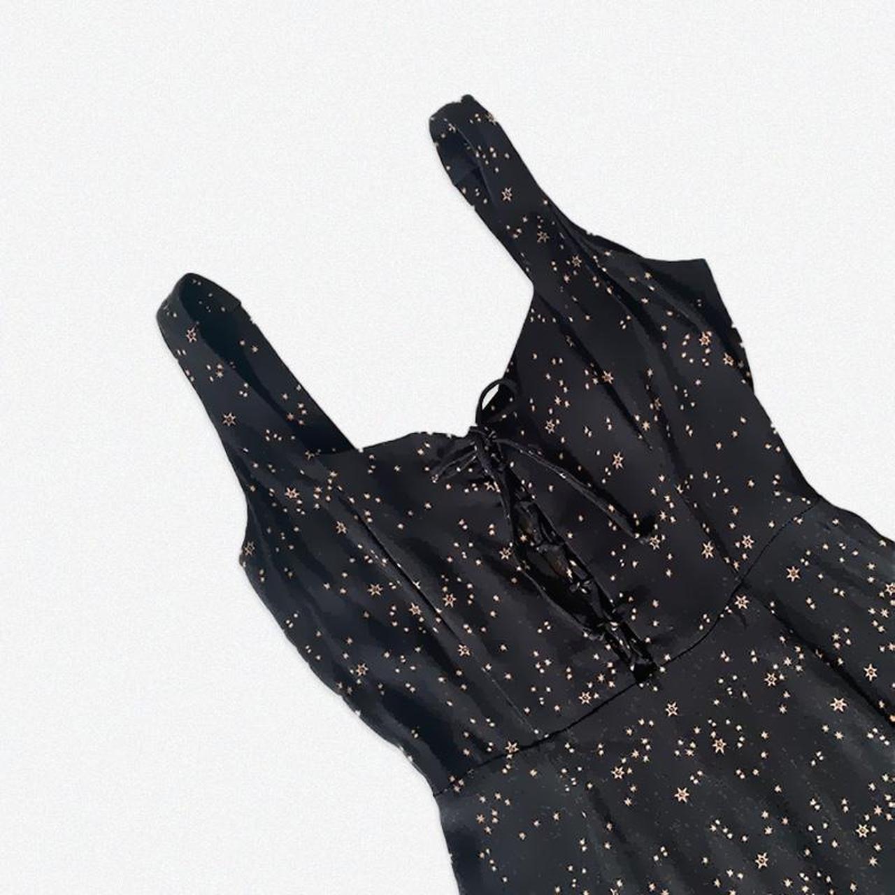 Reformation Elena Galactic Star Mini Dress Size 4... - Depop