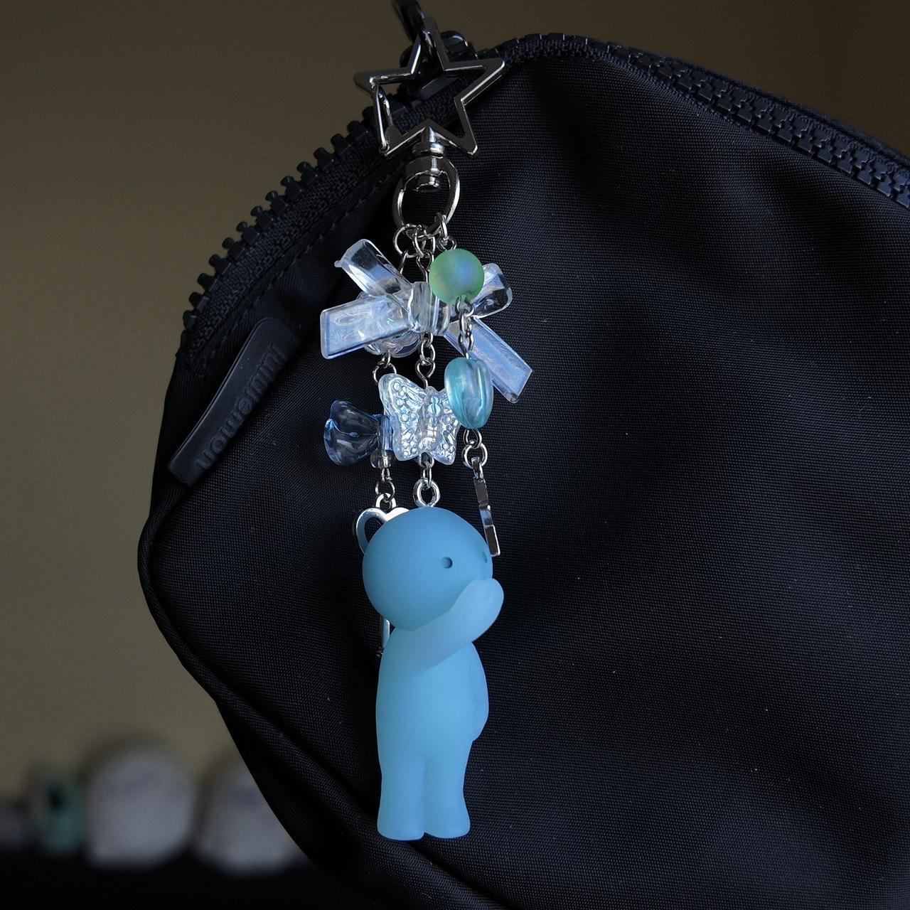 Smiski Keychain | Toilet Series love a cute blue... | Depop