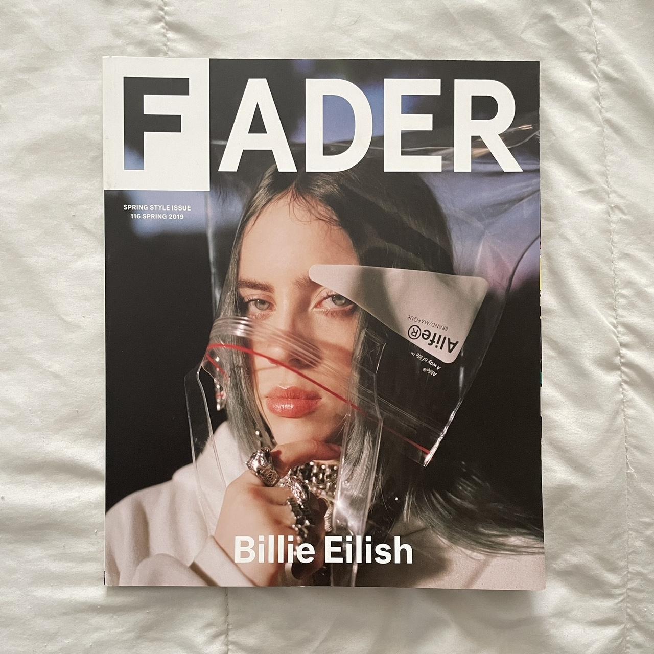 rare billie eilish fader magazine • #billieeilish... - Depop