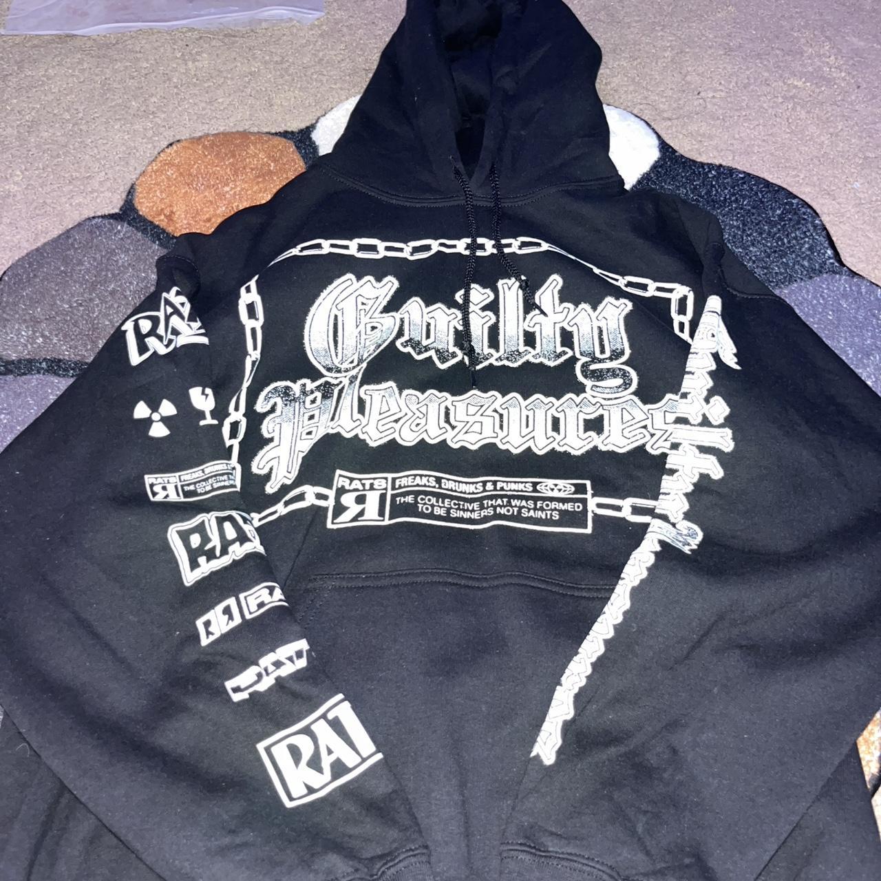 RATS GET FAT "All Cops Are Bas*****" Hoodie - Black... - Depop