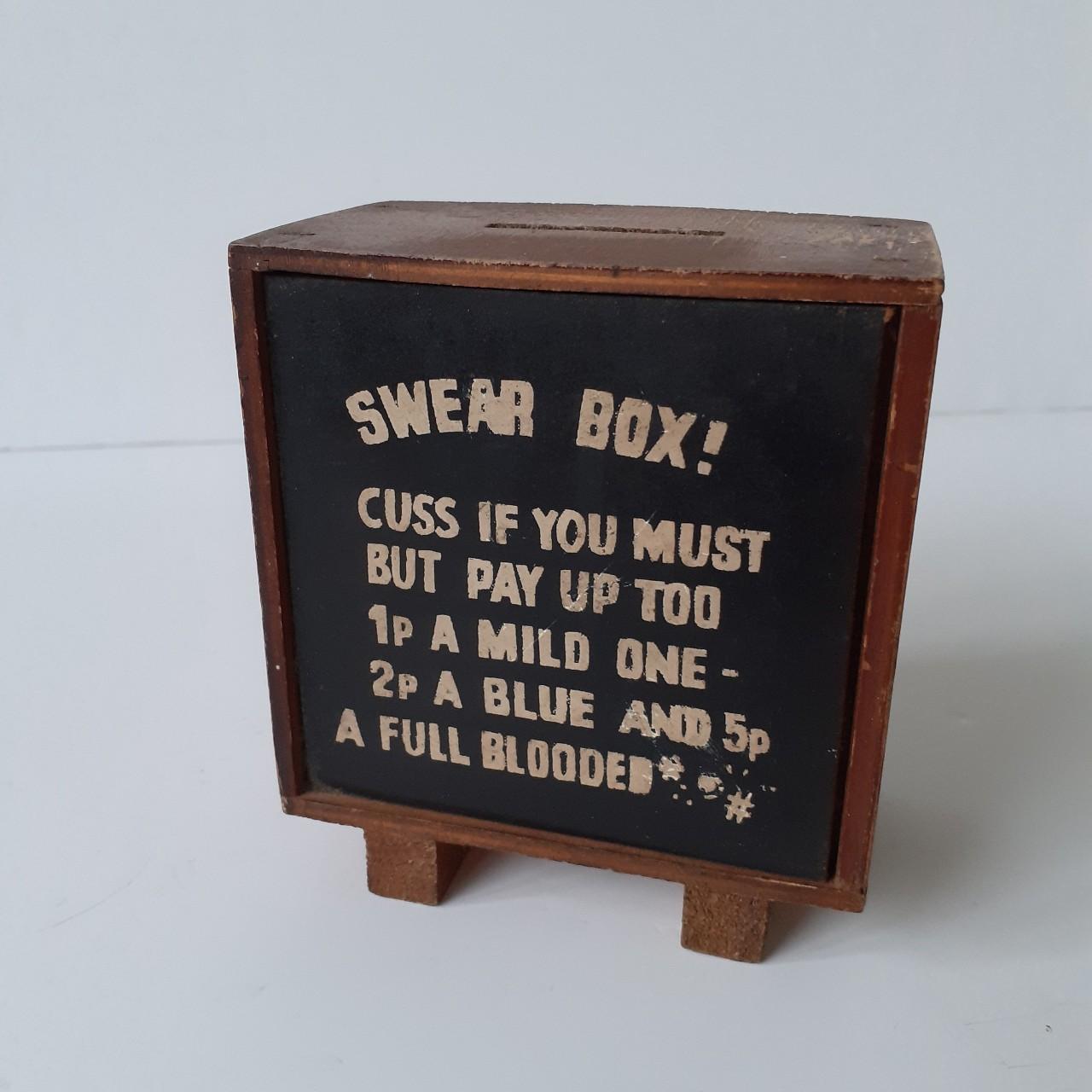 Vintage Tongue & Cheek Swear Box. One for the family... - Depop