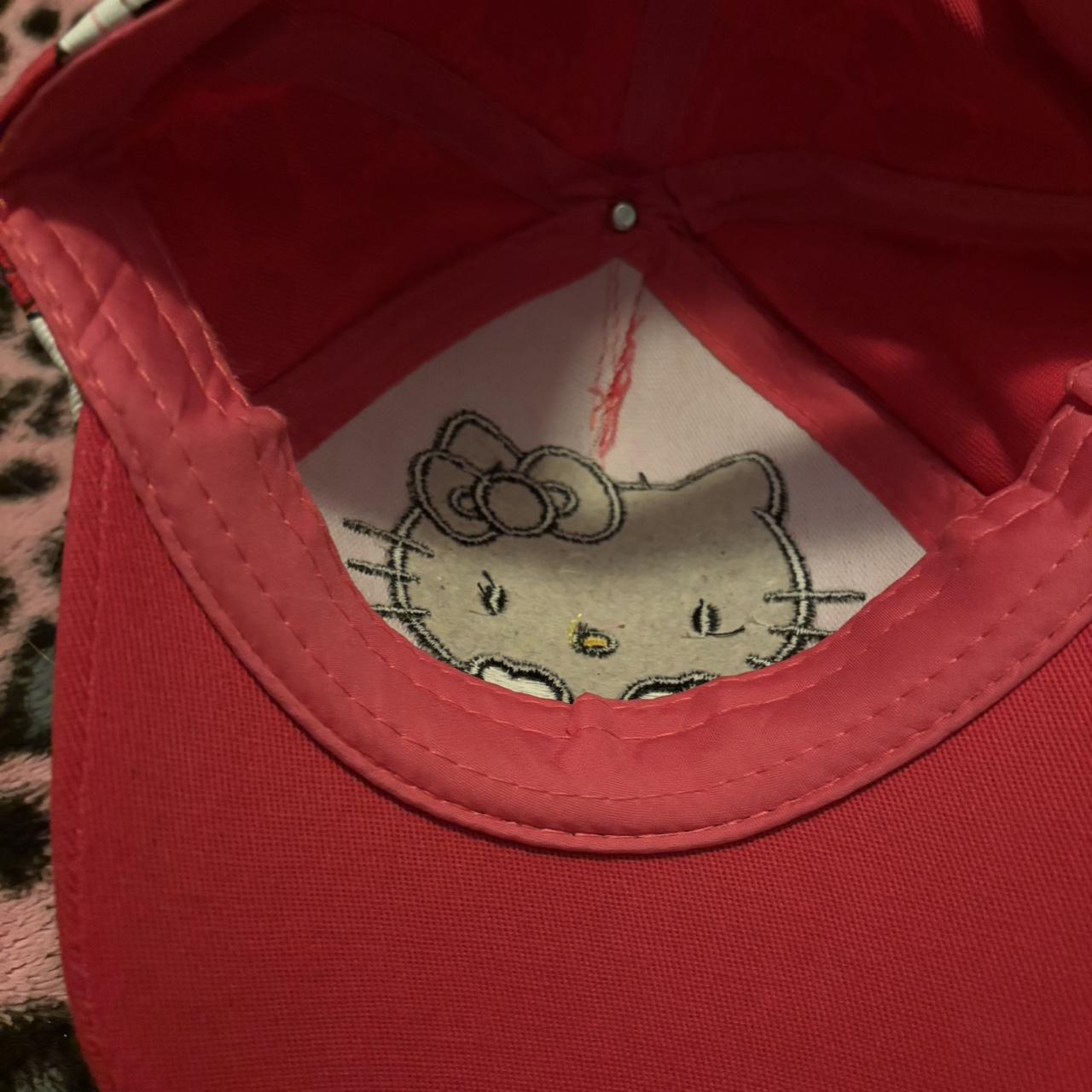 Small Hot Pink Hello Kitty baseball cap #kawaii #y2k | Depop