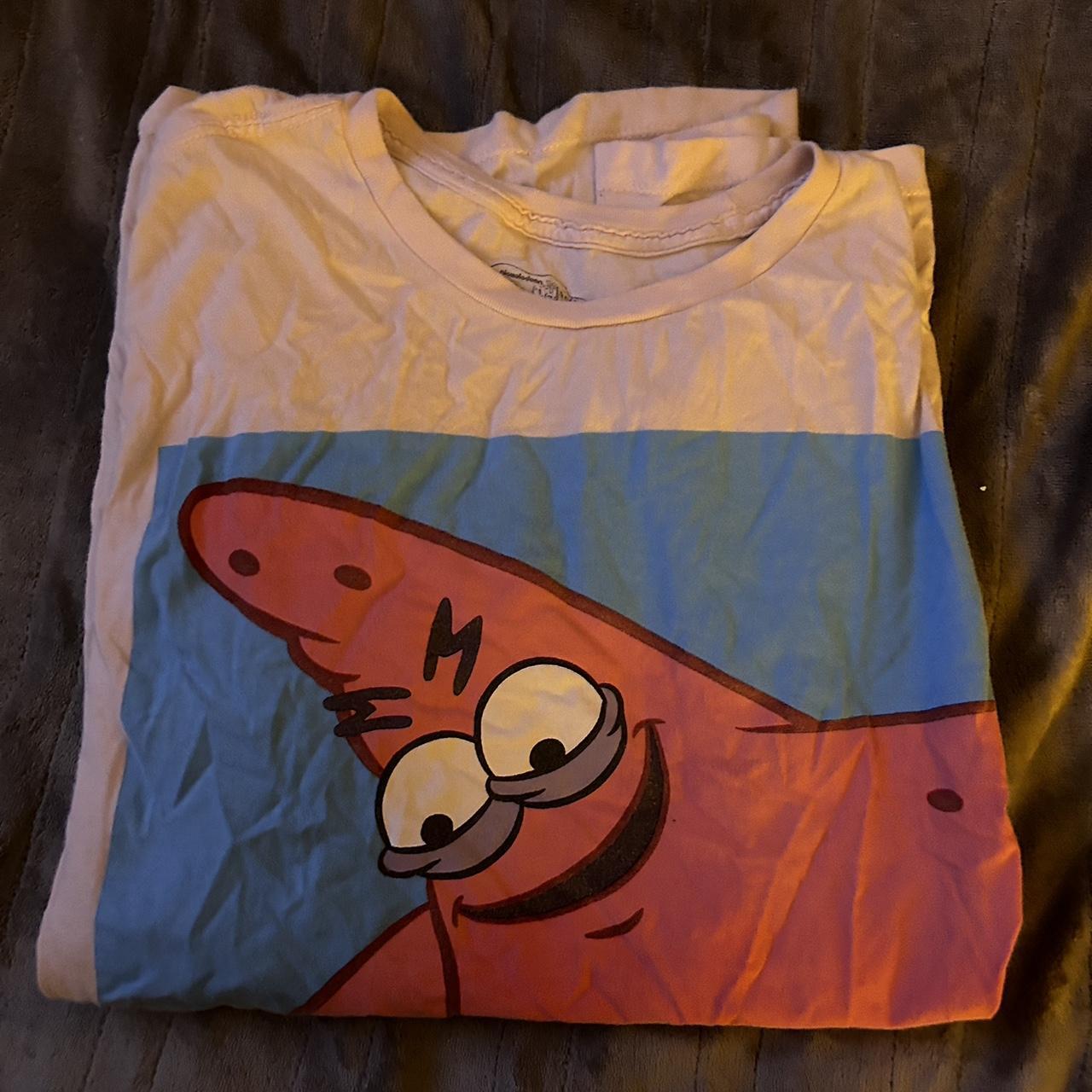 Patrick graphic T-shirt - Depop