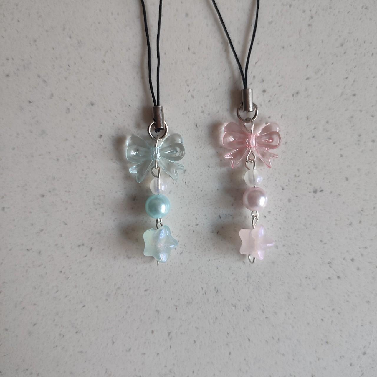 handmade matching star phone charms💓💙 little twin... - Depop