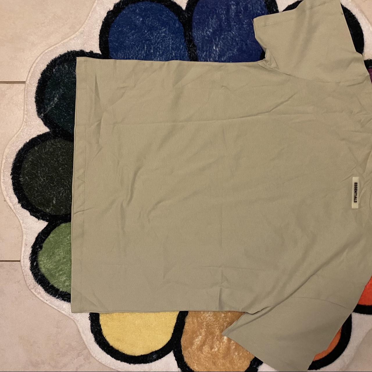 Essentials Shirt Designer Shirt Tan Khakhi - Depop
