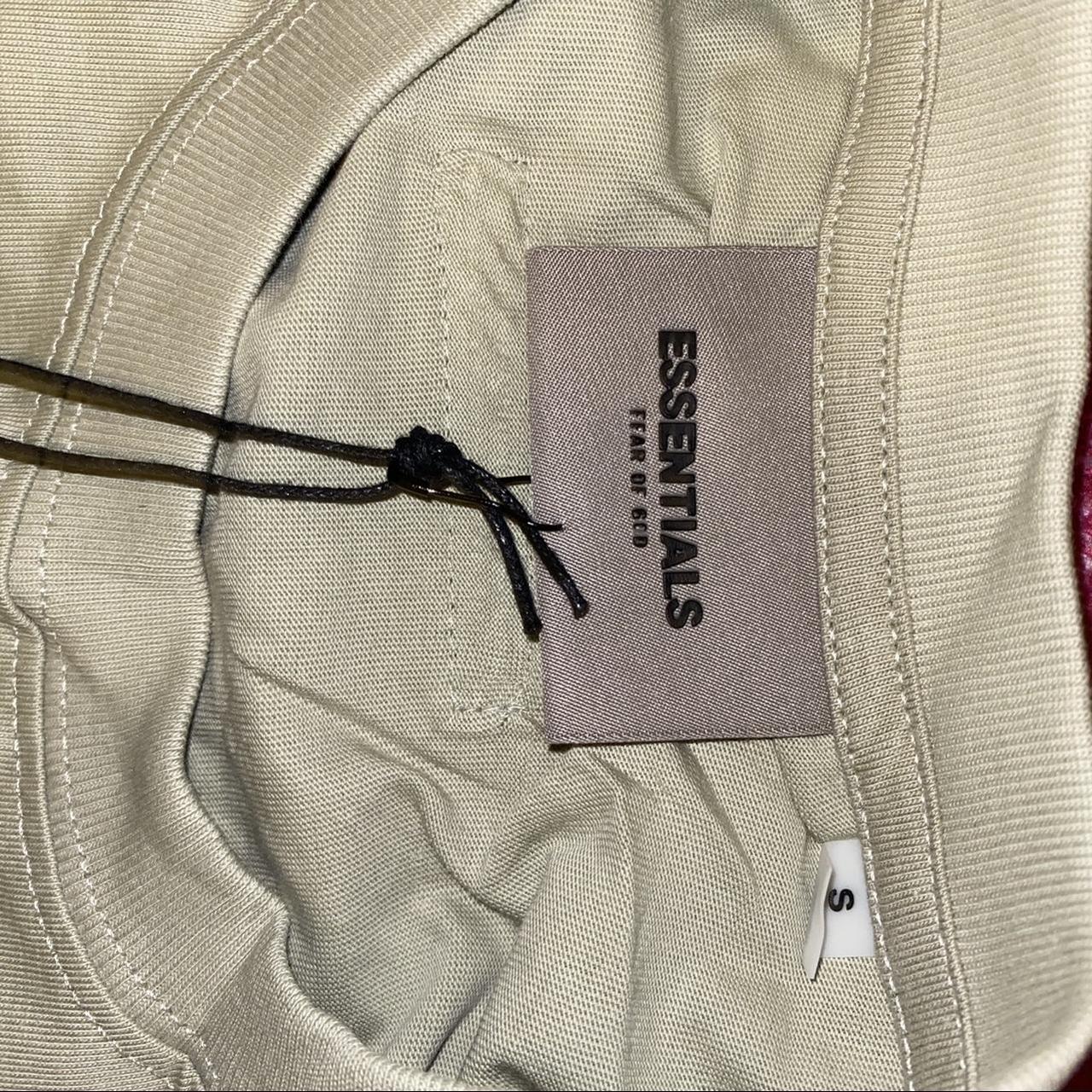 Essentials Shirt Designer Shirt Tan Khakhi - Depop