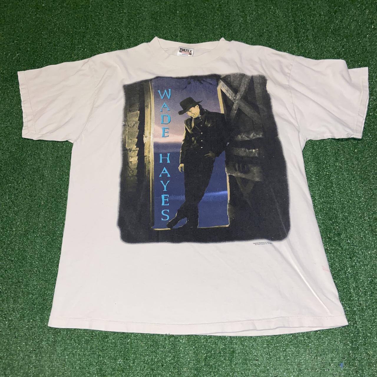 VTG 1996 Wade Hayes On A Good Night Tour Shirt -... - Depop