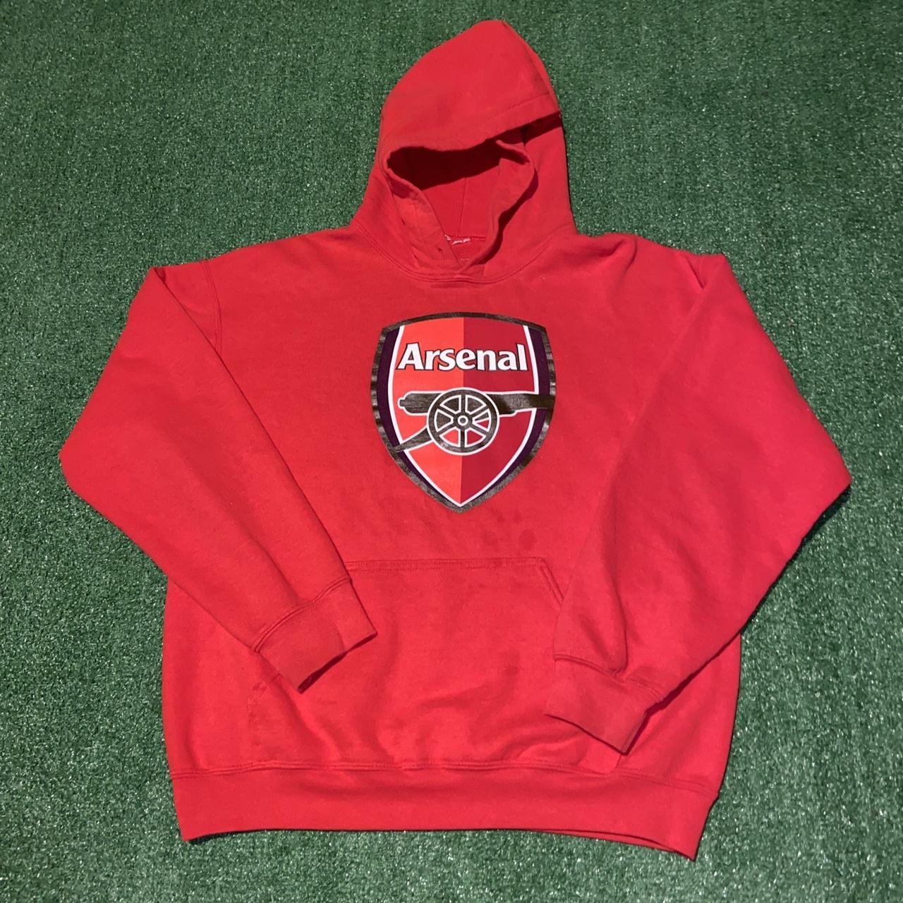 Arsenal Soccer Futbol Pullover Hoodie Sweatshirt -... - Depop